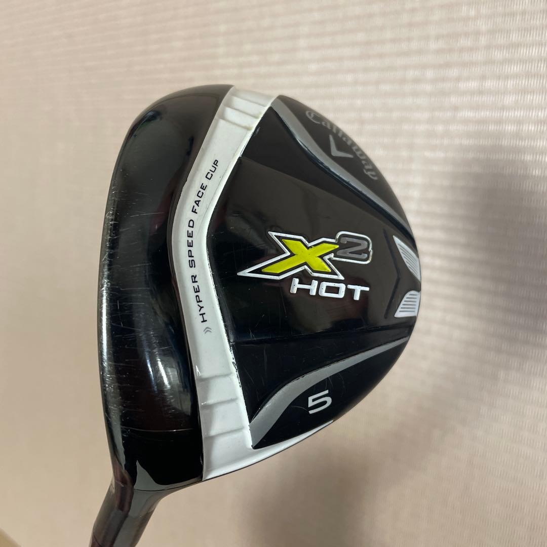 【中古美品】X2HOT 5W レフティ　フェアウェイウッド FW