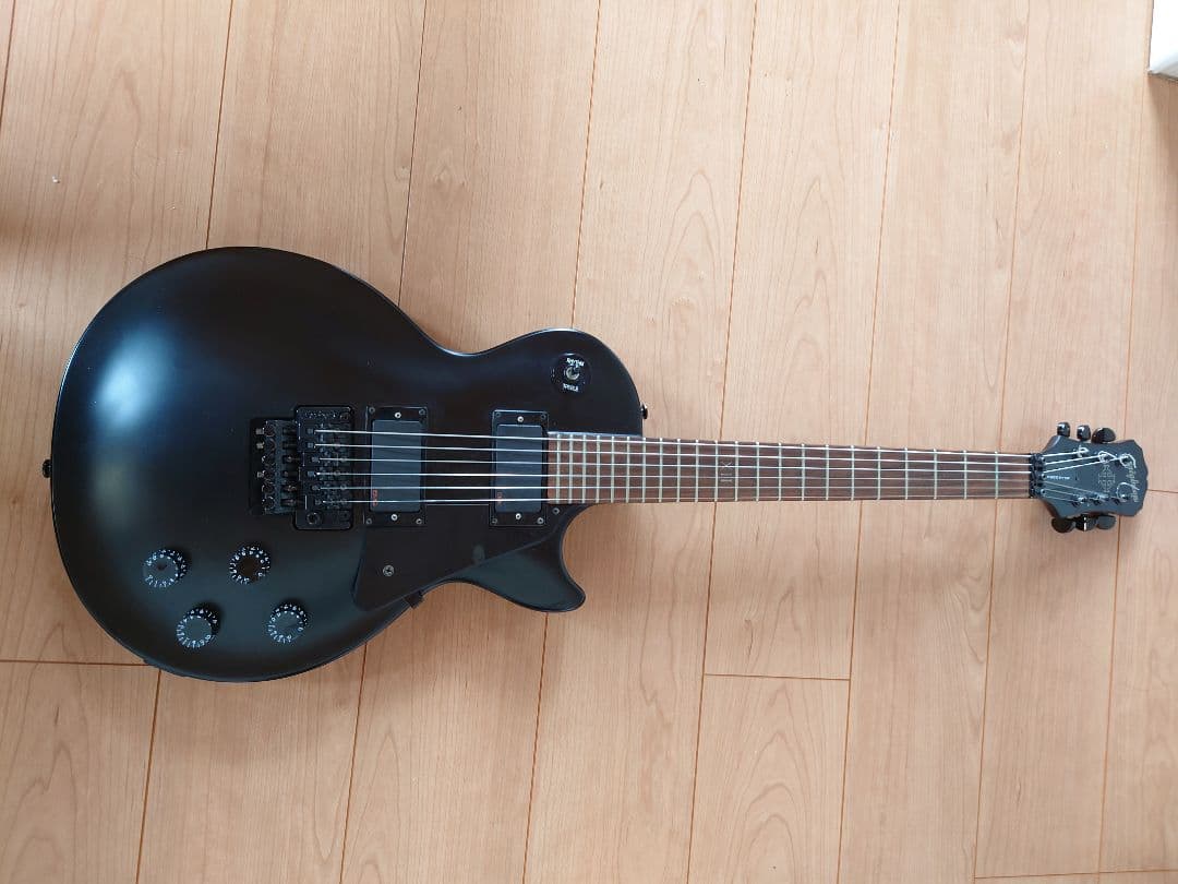 Epiphone エレキギター ブラック 艶消し EMG