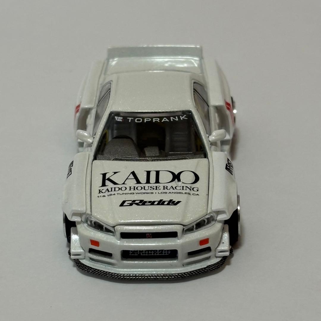ミニカー KAIDO HOUSE Nissan Skyline GT-R (R34)