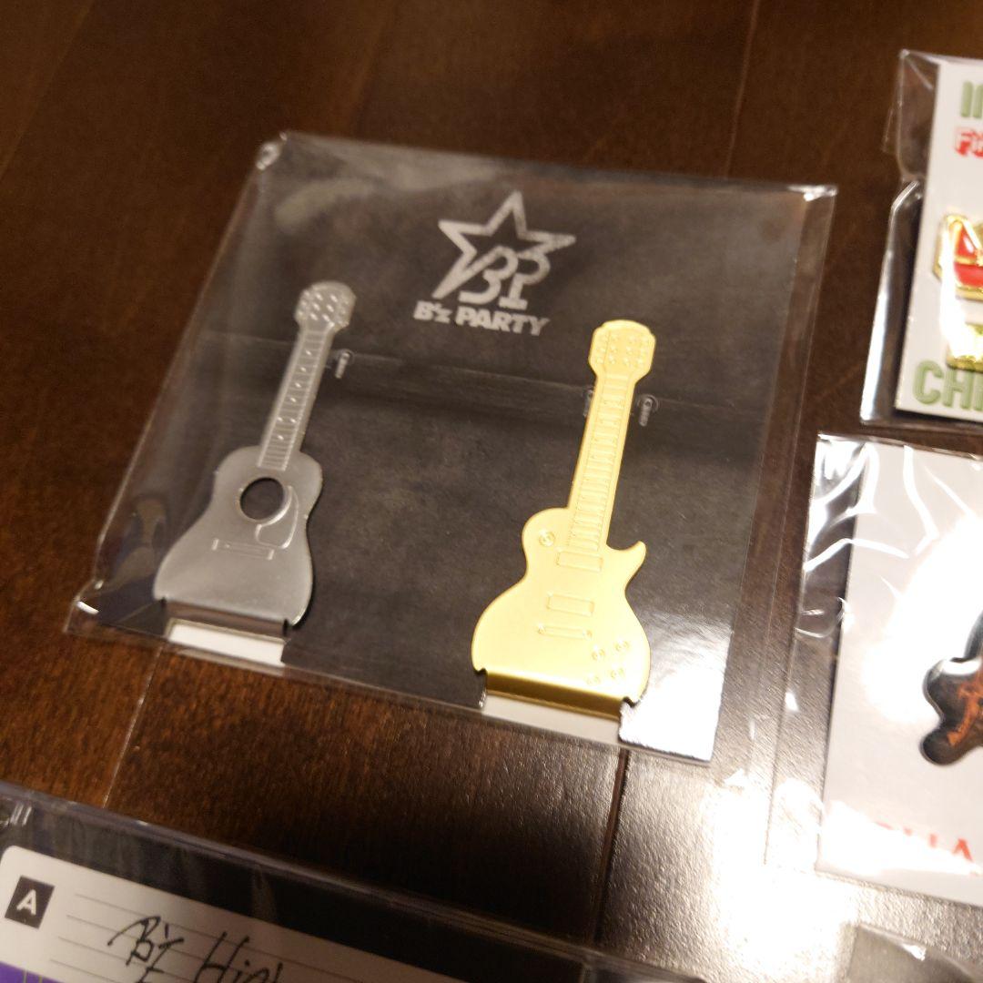 B'z チャリティーピンバッジ 他グッズセット