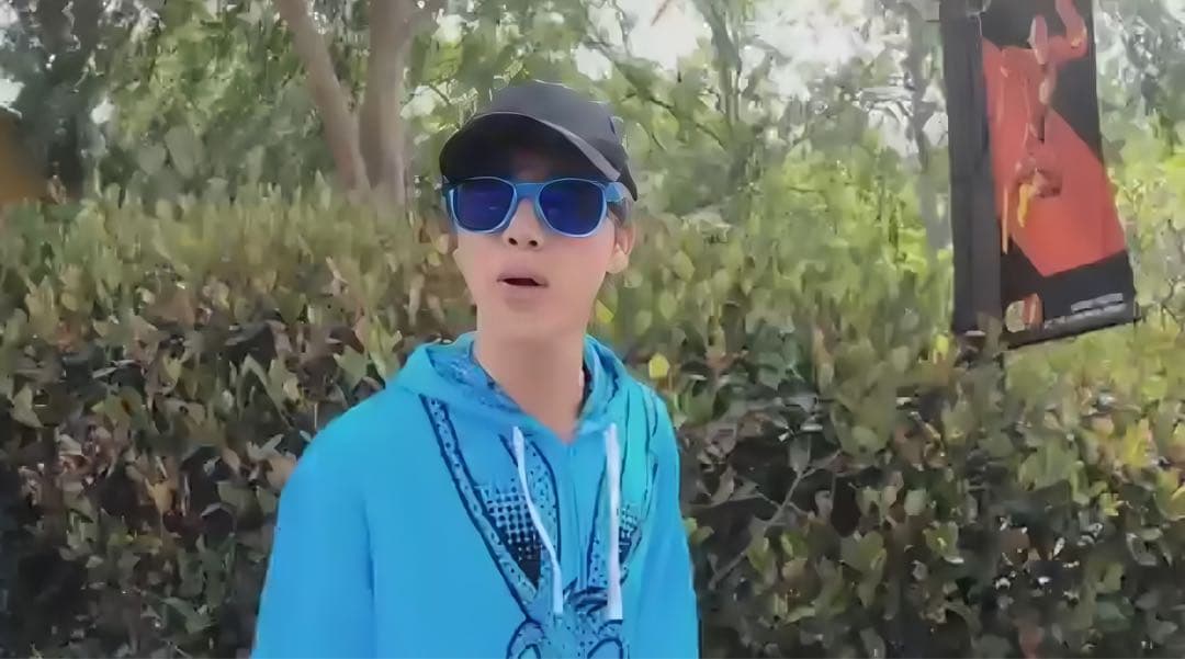 【未使用】BTS jin ジン six flags サングラス