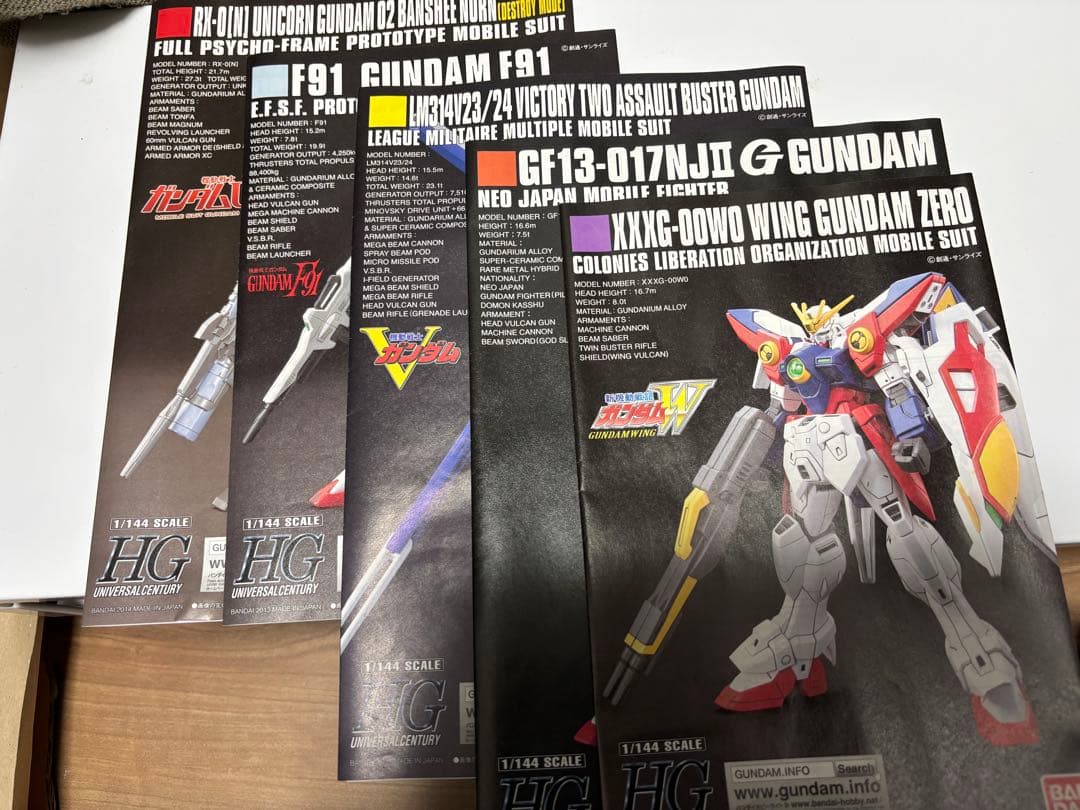 HG RGガンプラ 22体セット 主役機　完成品　未組立品新品含む ジャンク