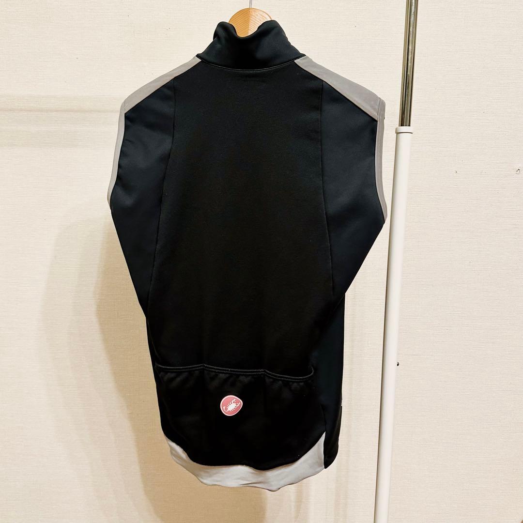 CASTELLI カステリMORTIROLO VEST ブラック Lサイズ