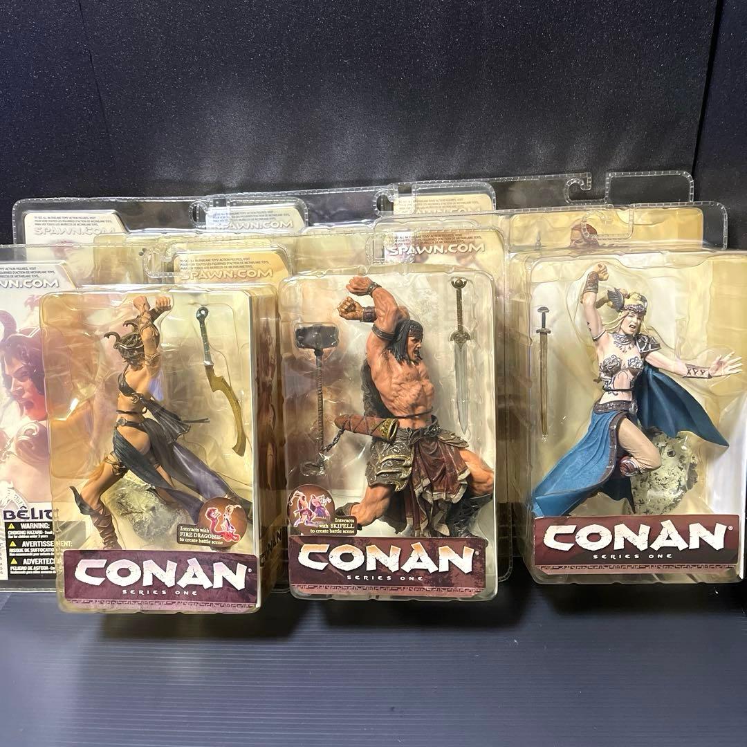 即購入歓迎　CONAN コナン　フィギュア　全6種　マクファーレン　新品未開封