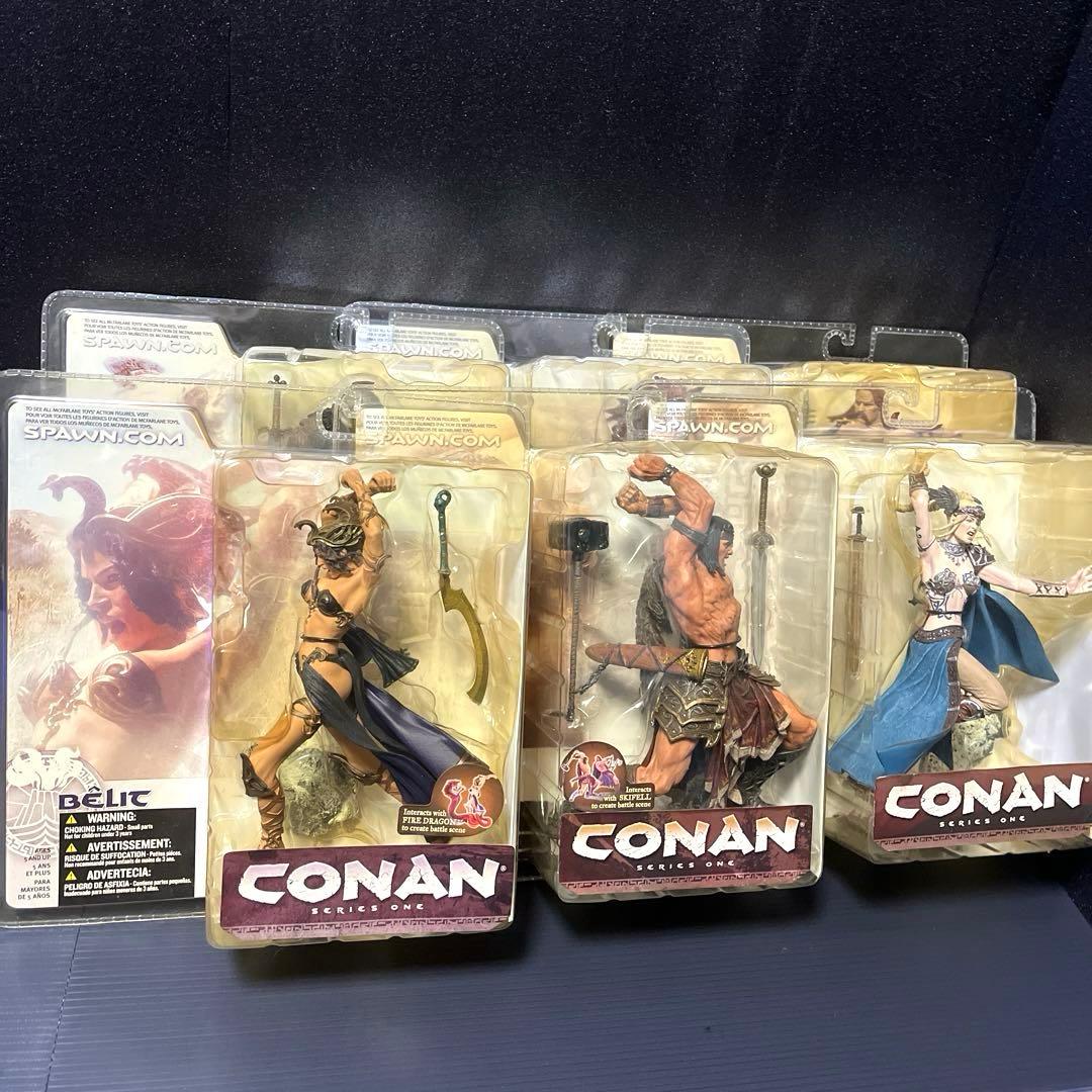 即購入歓迎　CONAN コナン　フィギュア　全6種　マクファーレン　新品未開封