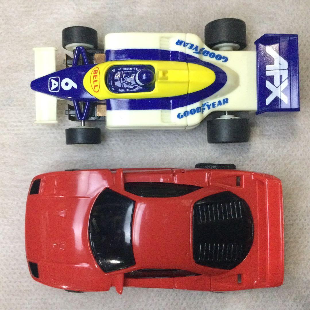 Ferrari F40 & AFX F1 HOスケール スロットレーシングカー
