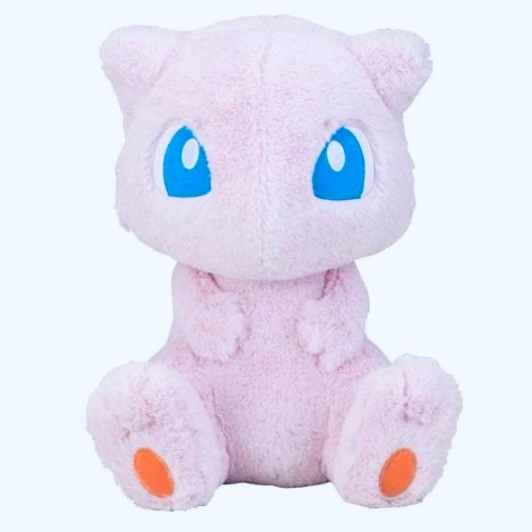 新品未使用 紙タグ付 おっきいふわふわぬいぐるみ ミュウ ポケモンセンター