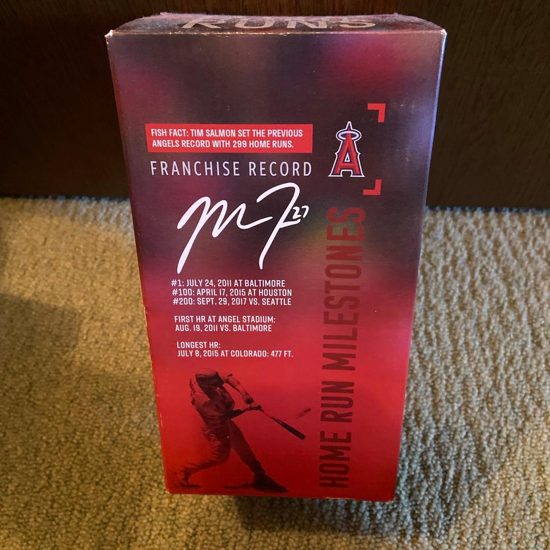 MLB ボブルヘッド マイク・トラウト 300号記念 限定品/エンゼルス
