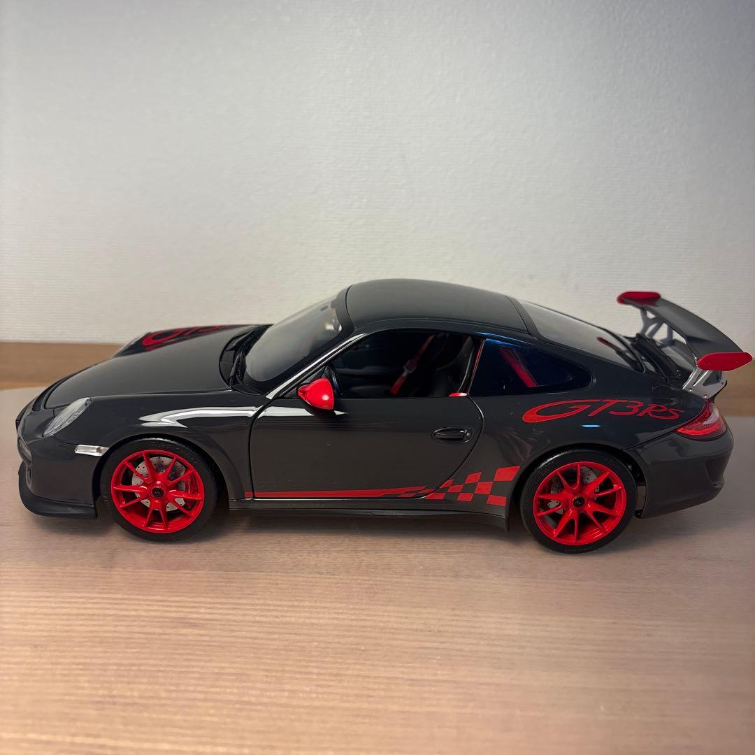 porsche ポルシェ　911 gt3 rs 1/18 ミニカー　グレー