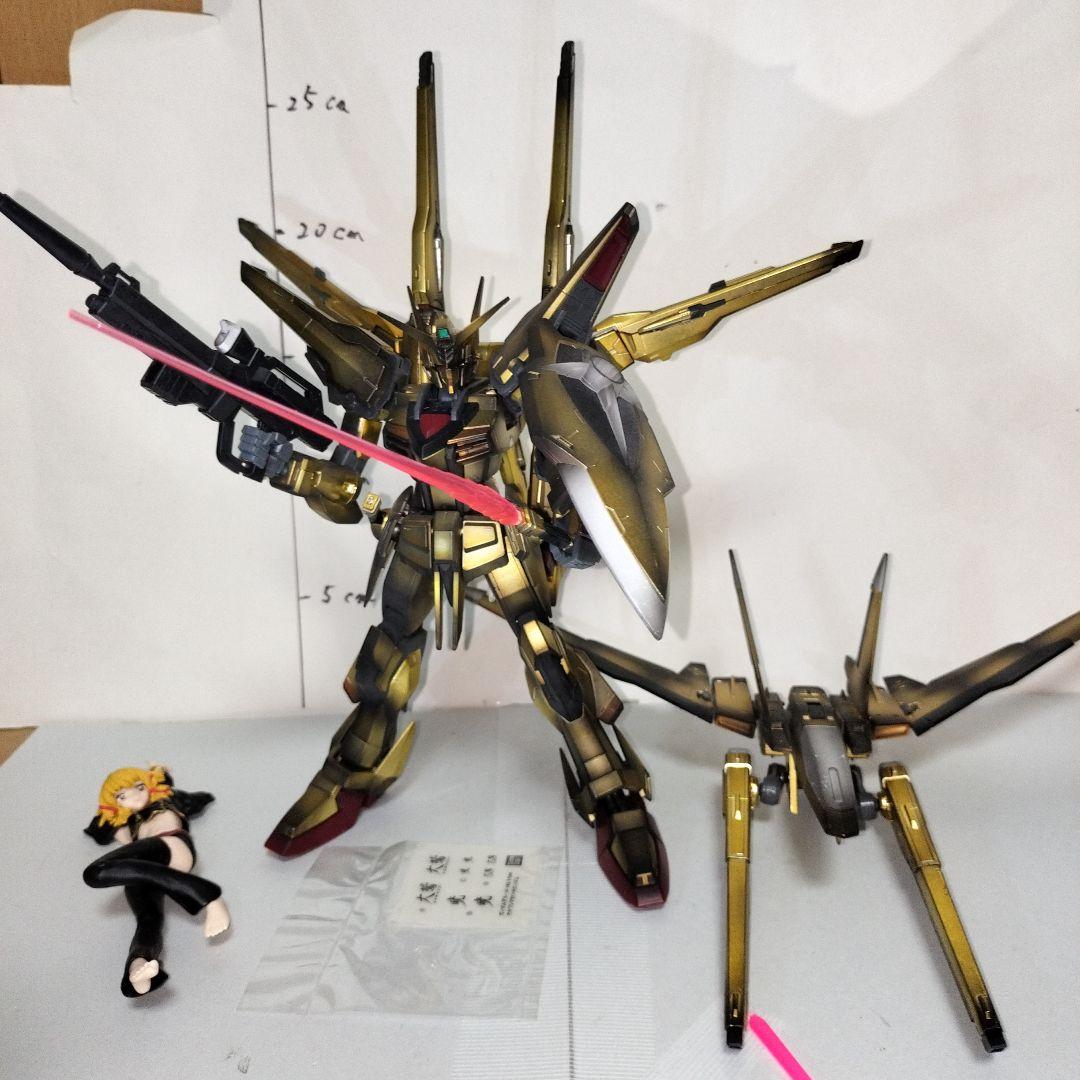 1/100 アカツキガンダム オオワシ シラヌイパックフルセット ガンプラ完成品
