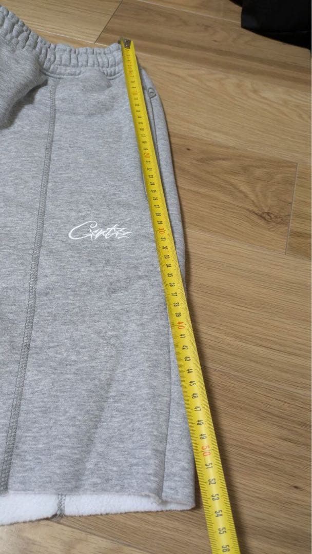 ウェア CORTEIZ HMP RAW HEM SHORTS HEATHER GREY