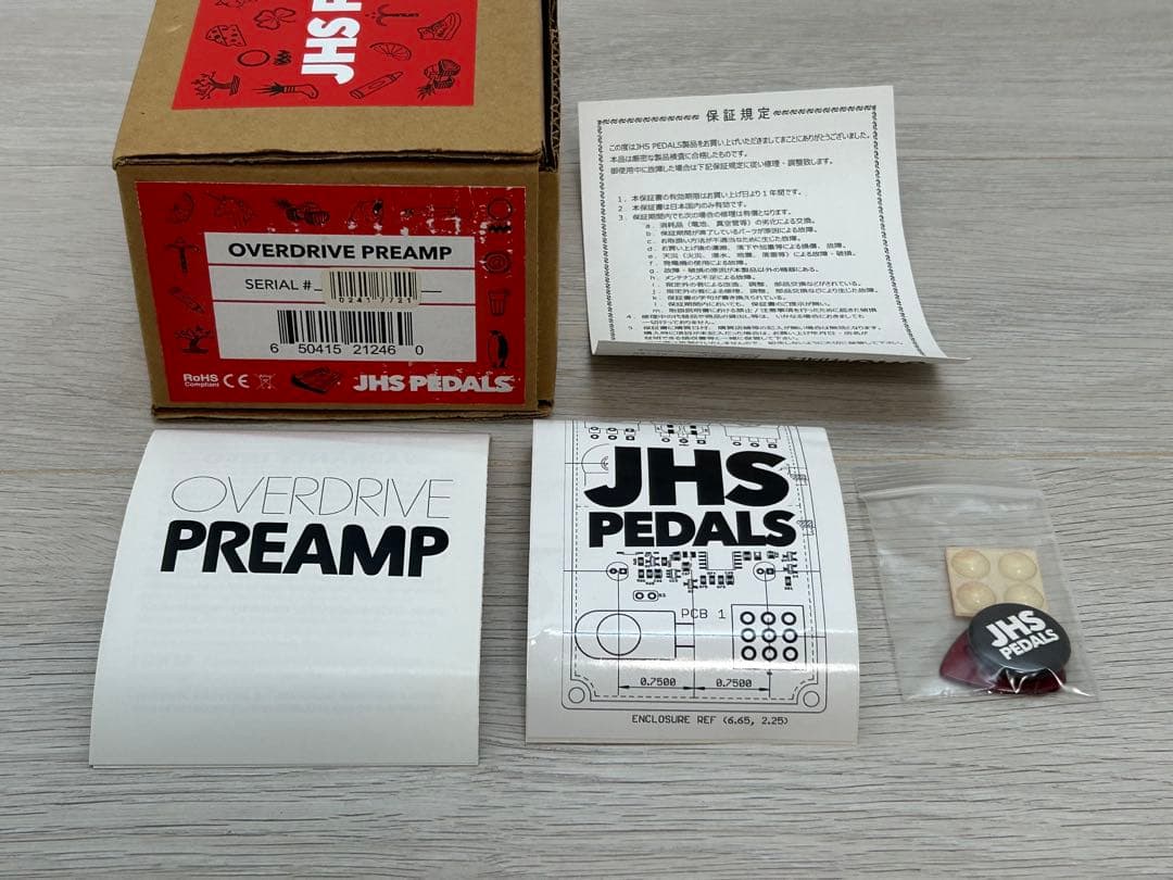 JHS PEDALS OVERDRIVE PREAMP ギターエフェクター
