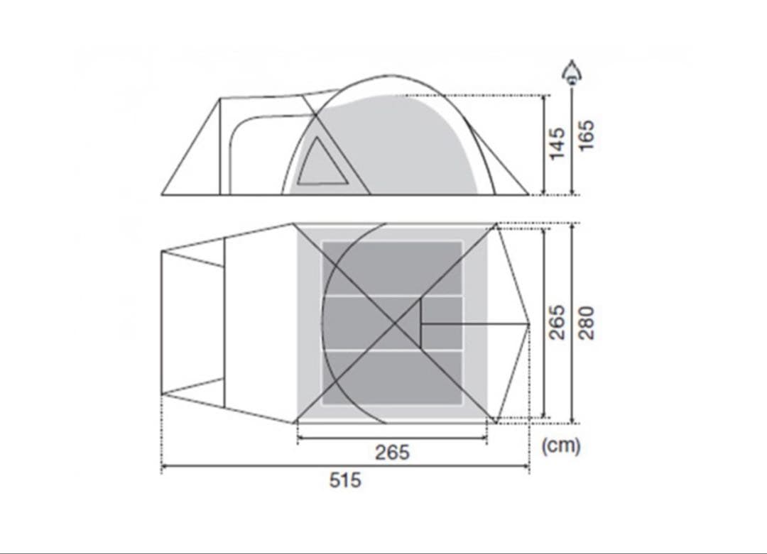 サ*ロ様 スノーピーク アメニティドーム3