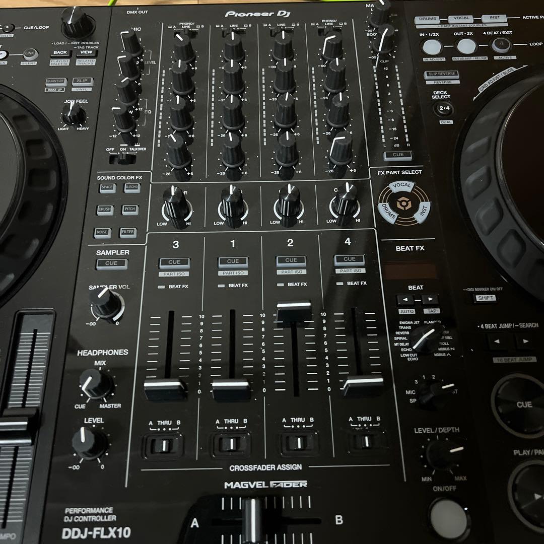 Pioneer DDJ-FLX10 デッキセーバー付き