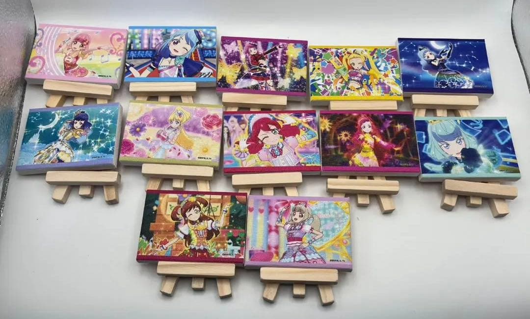 キャンバスボードミニ　01　アイカツフレンズ！＆オンパレード！　12種　1つ欠品