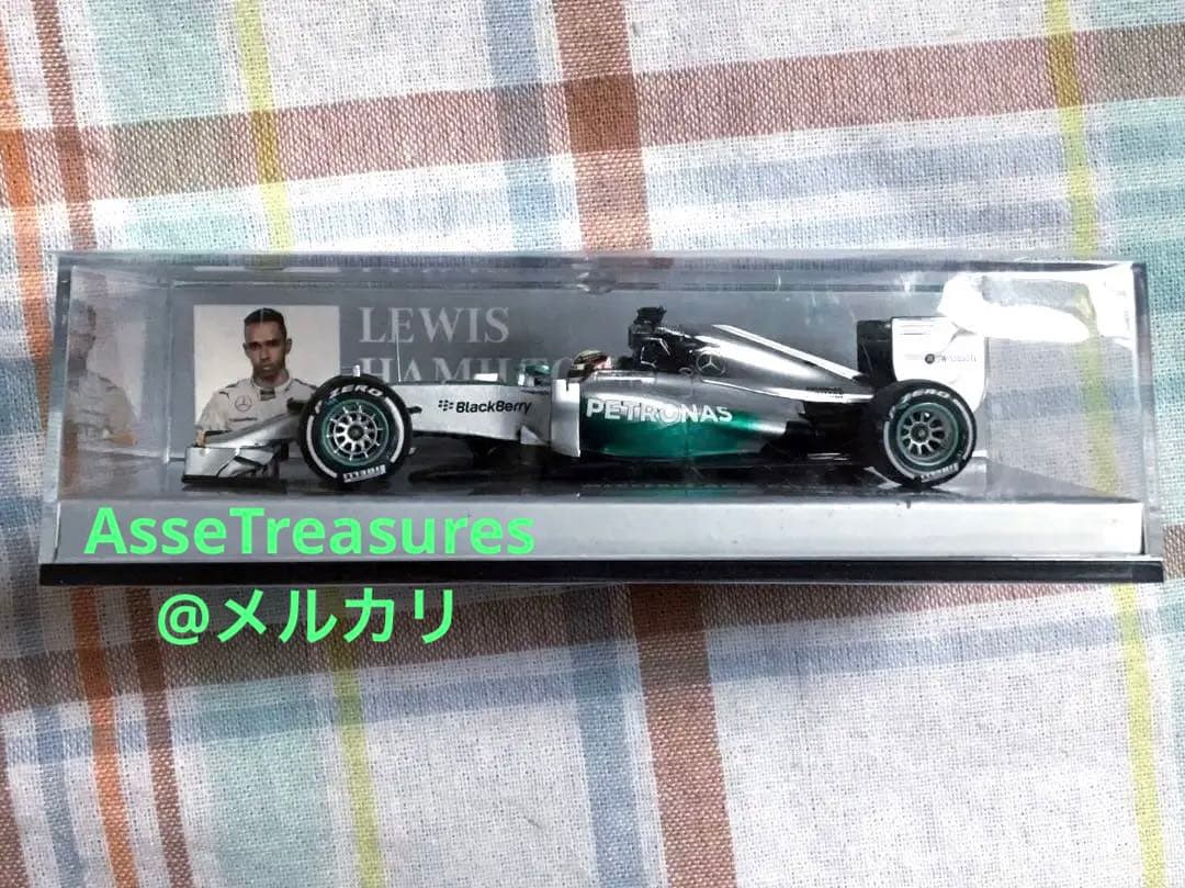 ミニチャンプス 1/43 メルセデスAMG W05 L. ハミルトン 未開封品