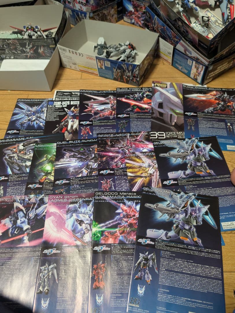 現状販売 ガンプラ ガンダムSEEDFREEDOM セット