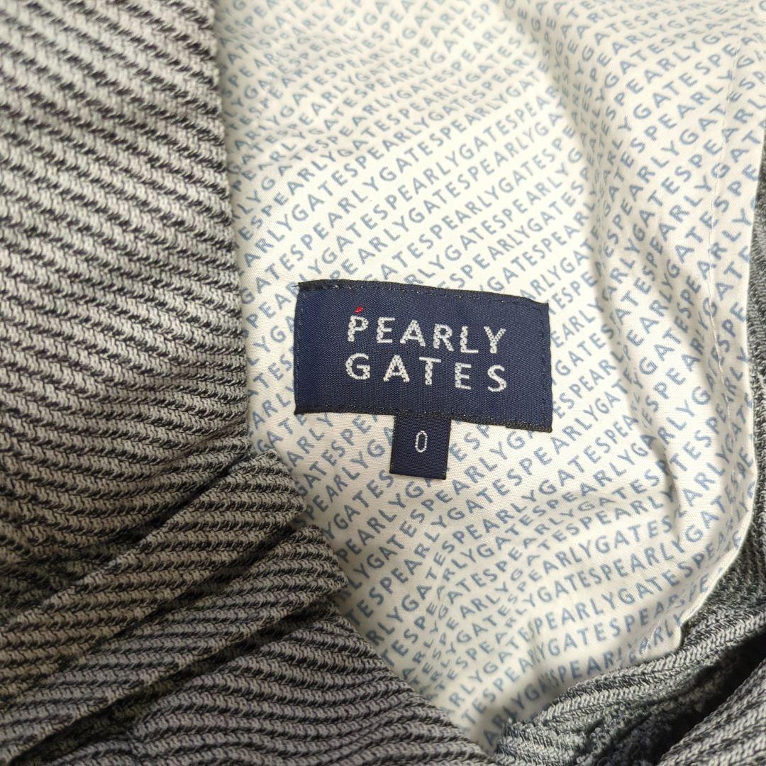 PEARLY GATES レディースパンツ サイズ0 グレー 新品タグ付き