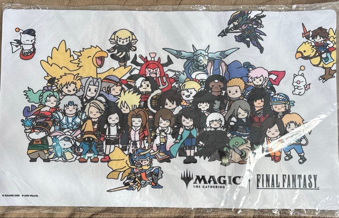mtg ff コラボ 限定 ちびキャラプレイマット
