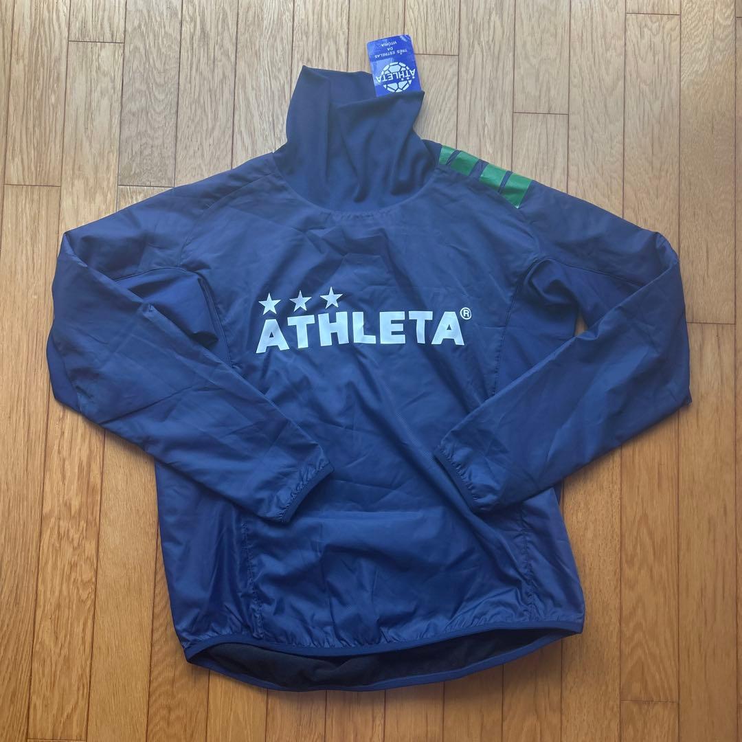 ATHLETA ネイビー 長袖ピステM