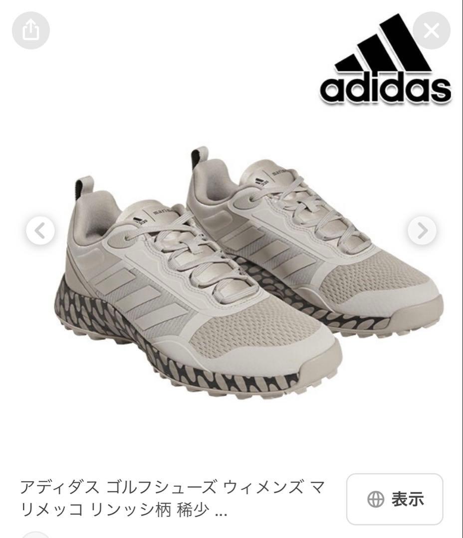 新品adidas marimekko ゴルフシューズ