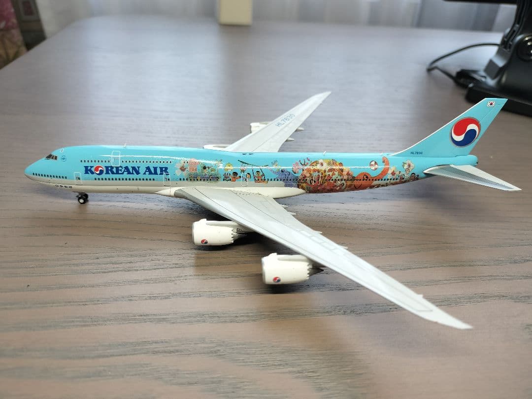 JCwings 1/400 747-8 大韓航空 HL7630 特別塗装