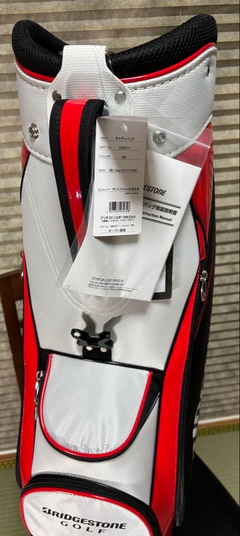【新品】BRIDGESTONE GOLF キャディバッグ