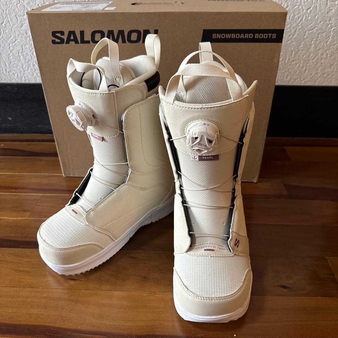 SALOMON スノーボードブーツ ホワイト