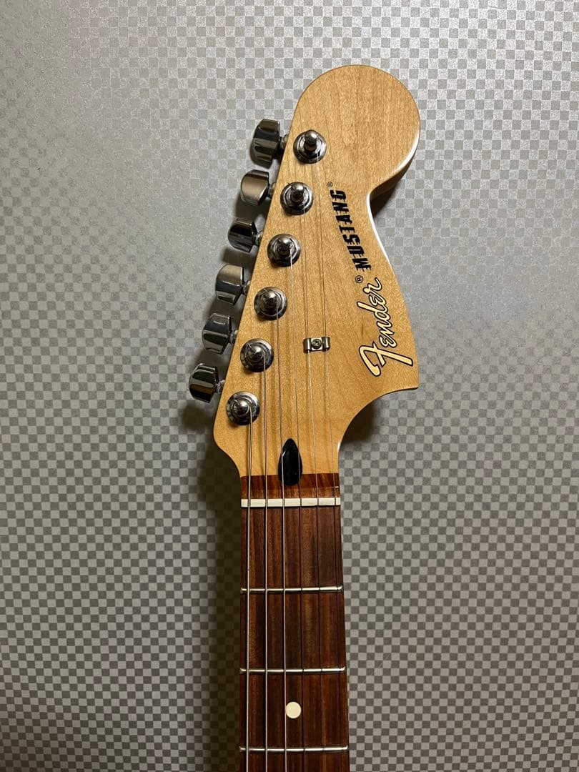 美品/ FENDER Mustang 90, Burgundy ムスタング