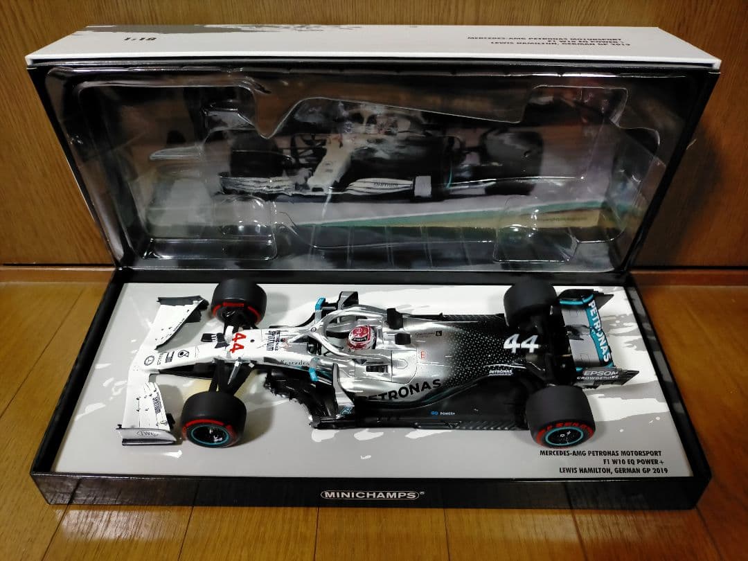 PMA 1/18 メルセデス F1 W10 ハミルトン 44 2019 ドイツ