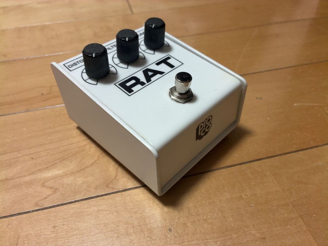 ギター Proco RAT2 white IKEBE 40th Anniver