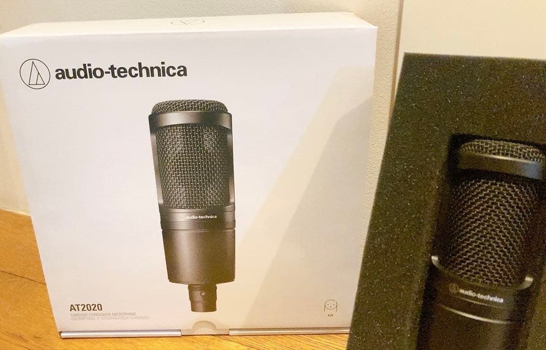 audio-technica AT2020 コンデンサーマイク ブラック