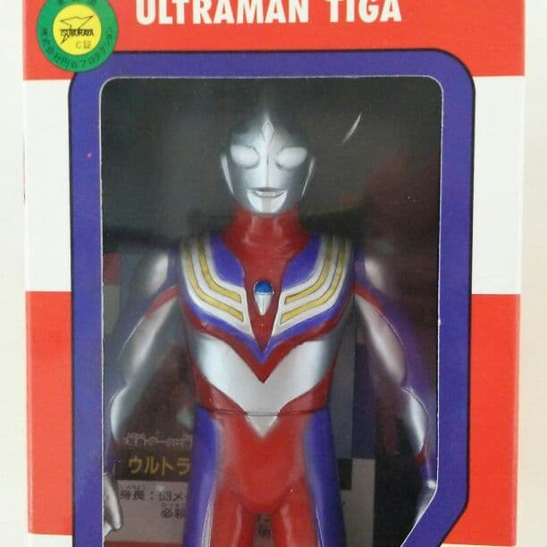「ウルトラマンティガ」ソフビ人形・ウルトラマンティガ・マルチ（新品・１９９６年）