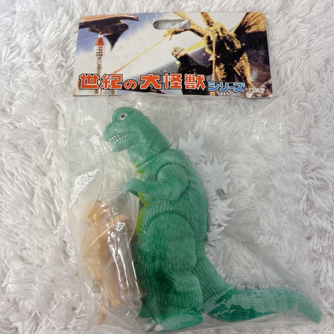 【未開封品】マーミット 世紀の大怪獣シリーズ 息子ゴジラ＆ミニラ ゴジラ