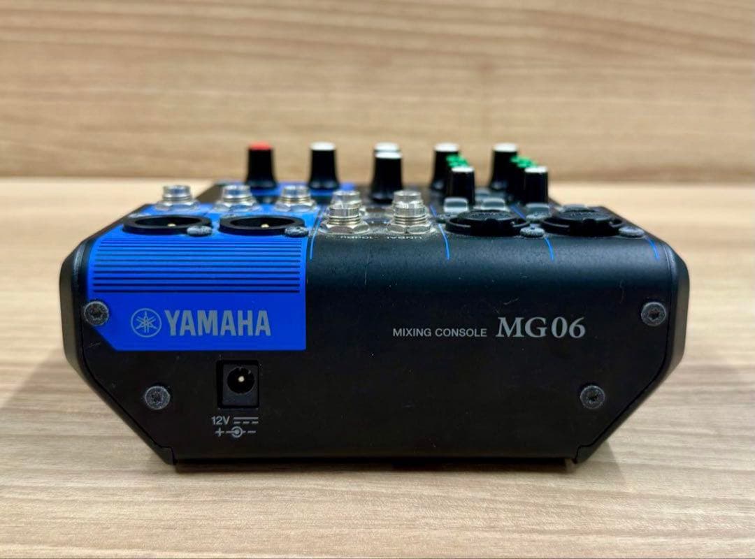 Yamaha MG06 6chアナログミキサー