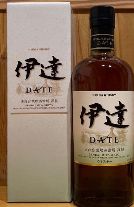 ニッカウヰスキー　ニッカ　宮城県限定ウィスキー　「伊達」　宮城蒸溜所　700ml
