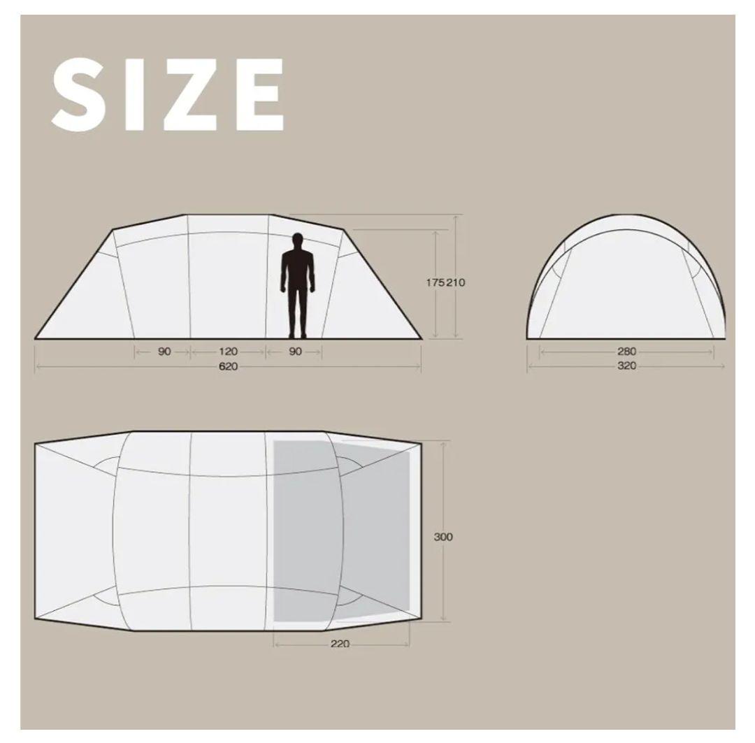 SABBATICAL ARNICA テント Sand Stone