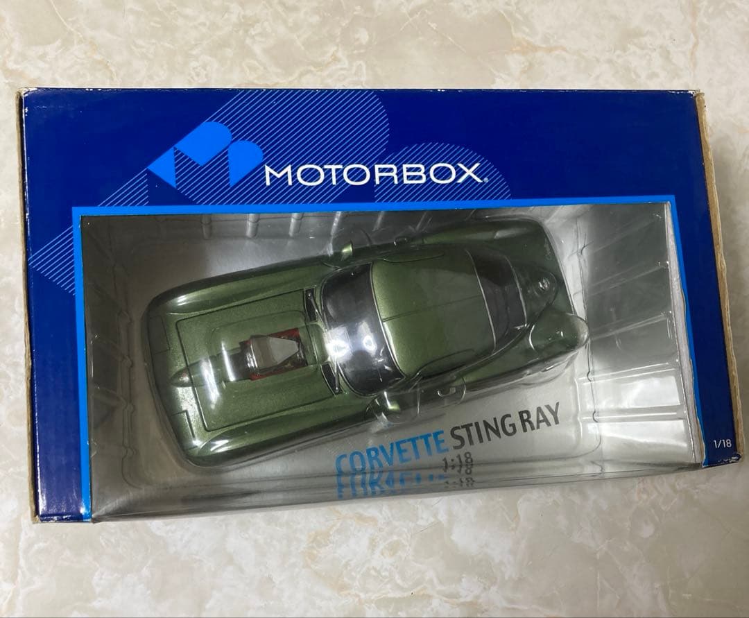 MOTOR BOX CORVETTE STINGRAY 1/18 京商　超レア