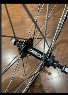 せ*な様 SURLY ハブ　ピスト用ALEXRIMSリアホイール　クリンチャー