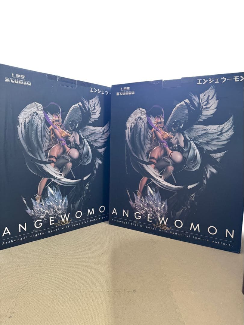 中古Digimonガレージキット（Angewomon＆Deviwomon）