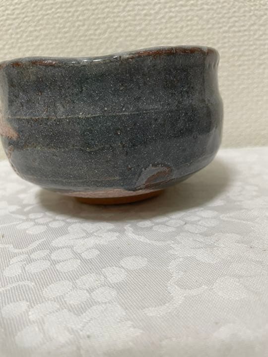 鼠志野　茶碗