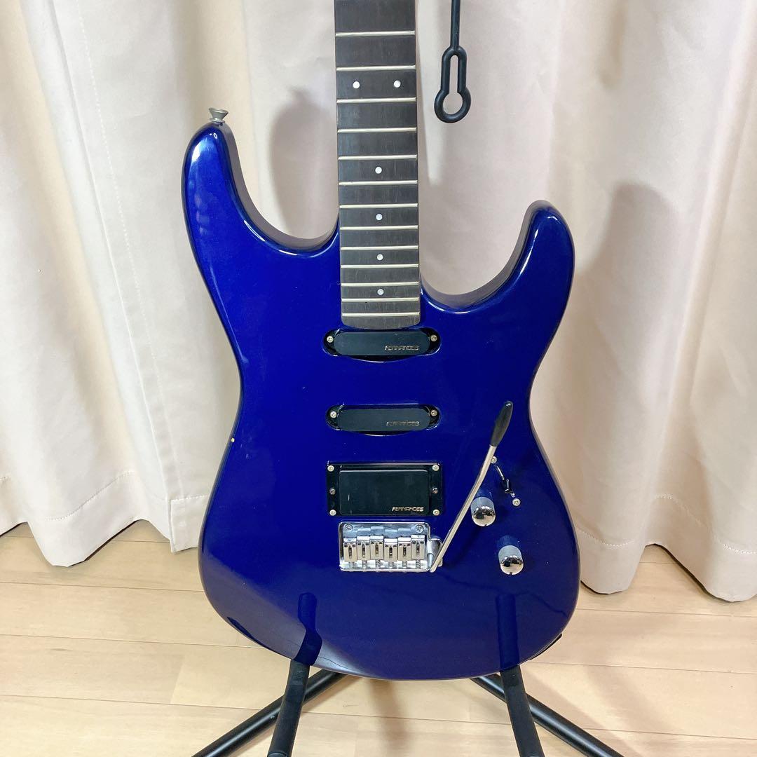 限定】FERNANDES LIMITED EDITION SSH 青 エレキ
