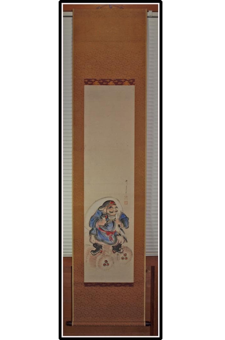 時代の掛軸　絵肉筆保証　蔵整理中国美术品　日本 X917C16-7