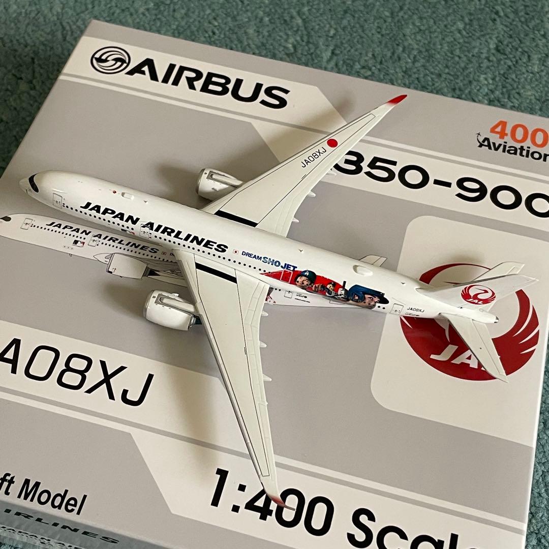 JAL A350-900 日本航空 大谷 av 1:400 スタンド付き