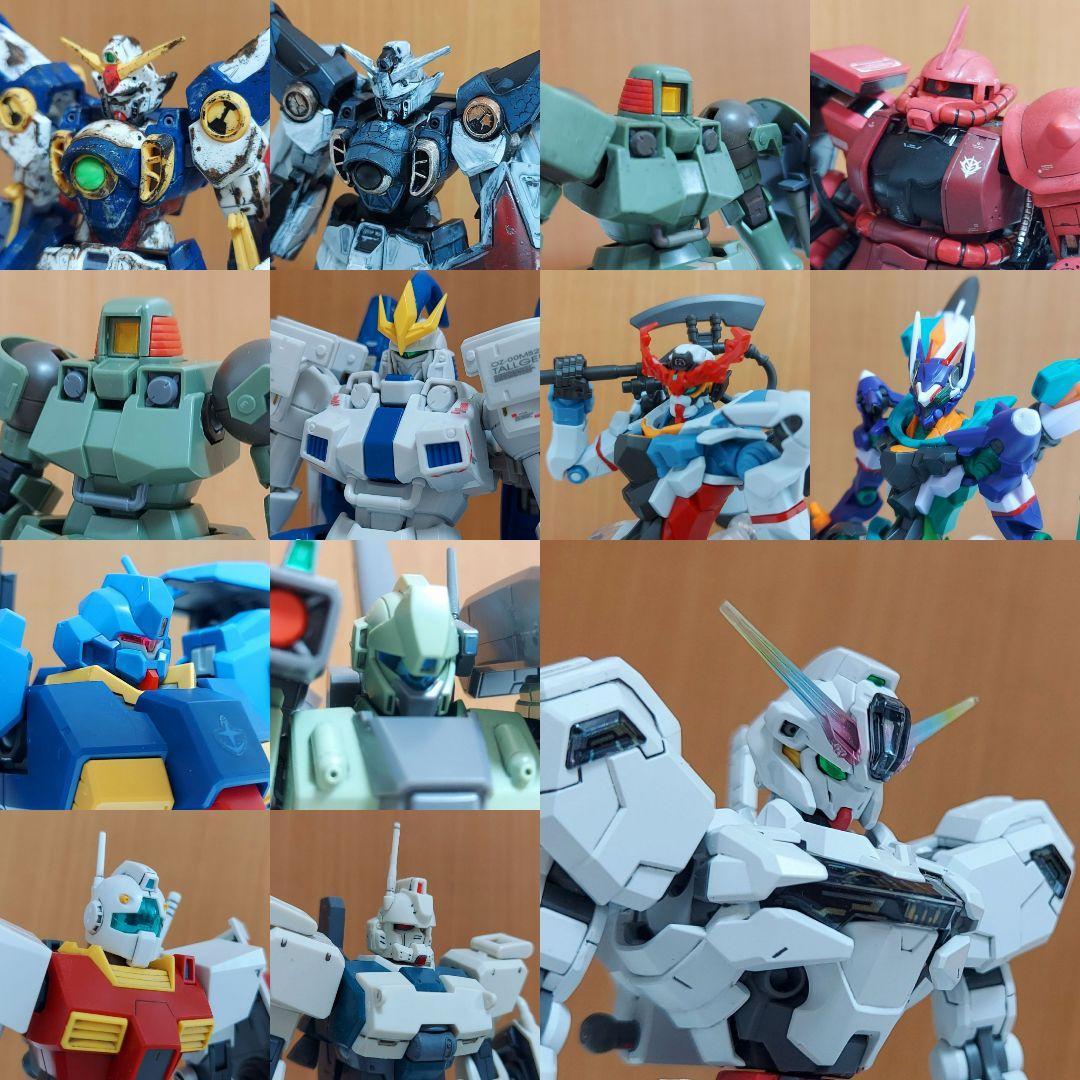 ガンプラ 組立済み完成品 13体セット まとめ売り