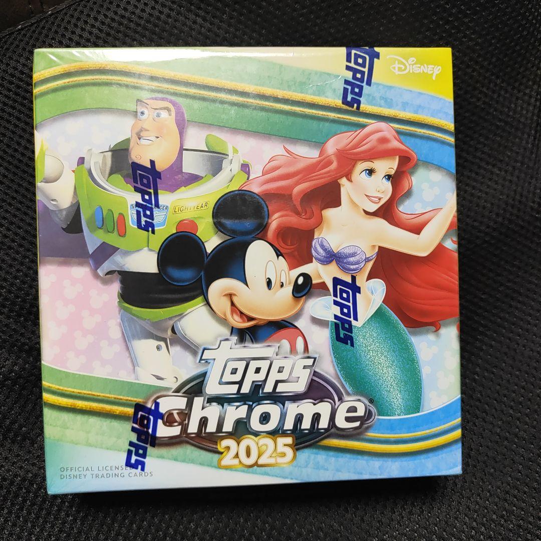 未開封　シュリンク付　Topps Chrome Disney Mega Box