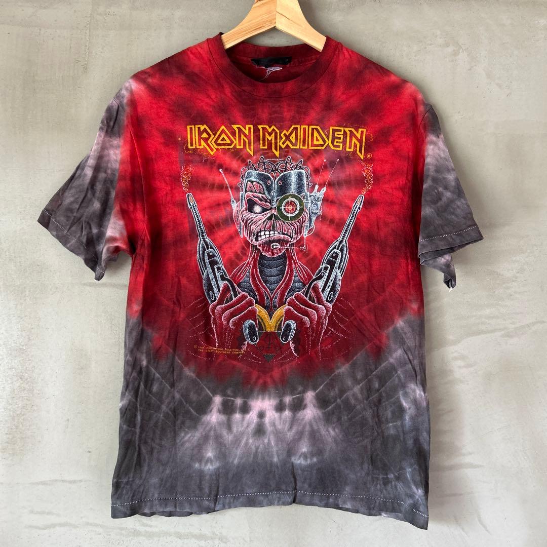 レア1987 Iron Maiden タイダイ Tシャツ VINTAGE T