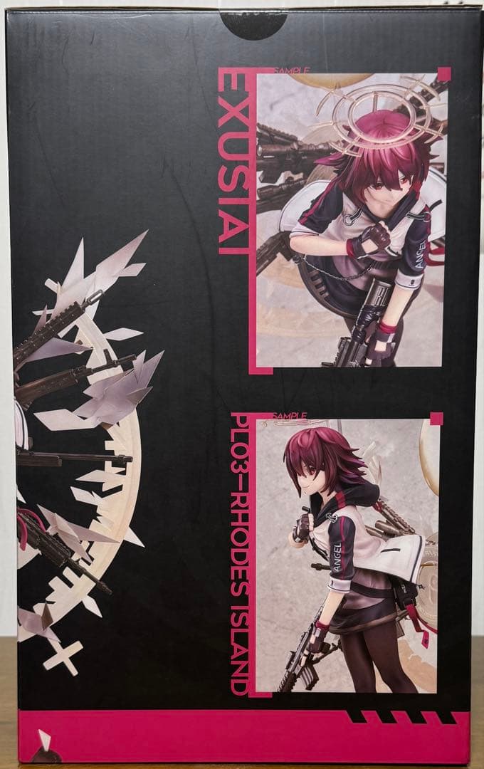 限定色紙付きアークナイツ エクシア 昇進段階2 1/7 完成品フィギュア