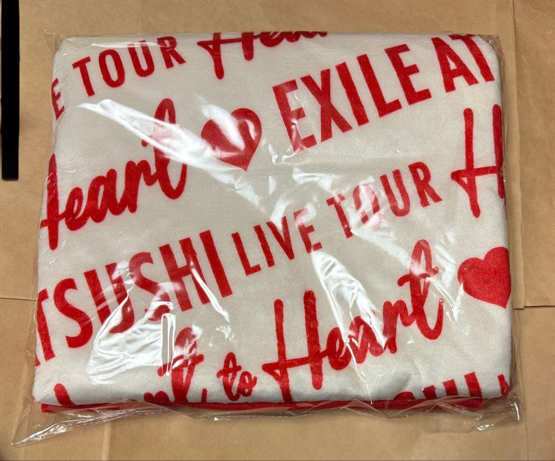 EXILE ATSUSHI HEART TO HEART ブランケット 未開封