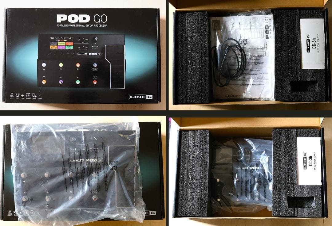 【美品・自宅室内専用】LINE6 POD GO マルチエフェクター